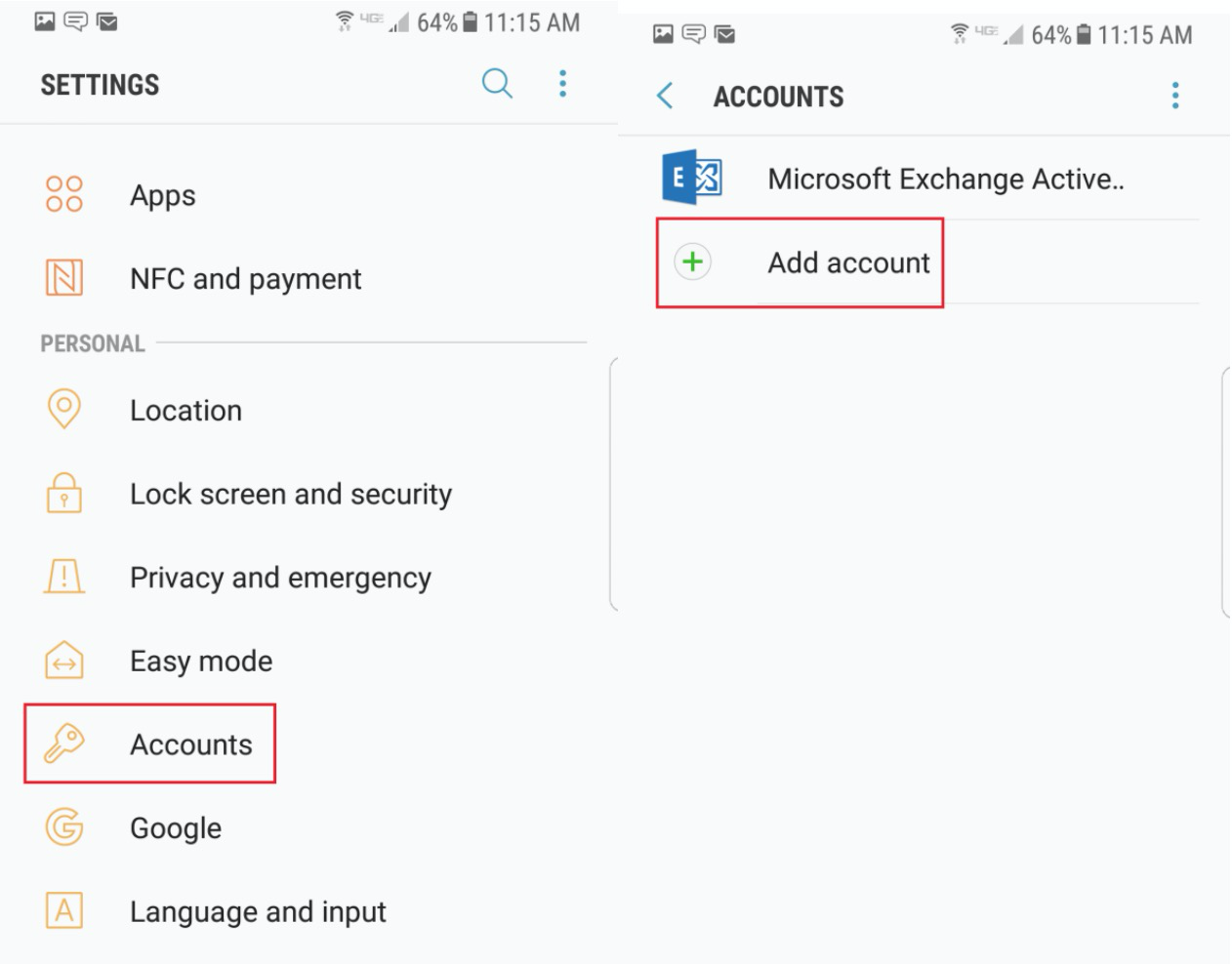 How do I set up my employee email on an Android device? – BC Knowledge ...