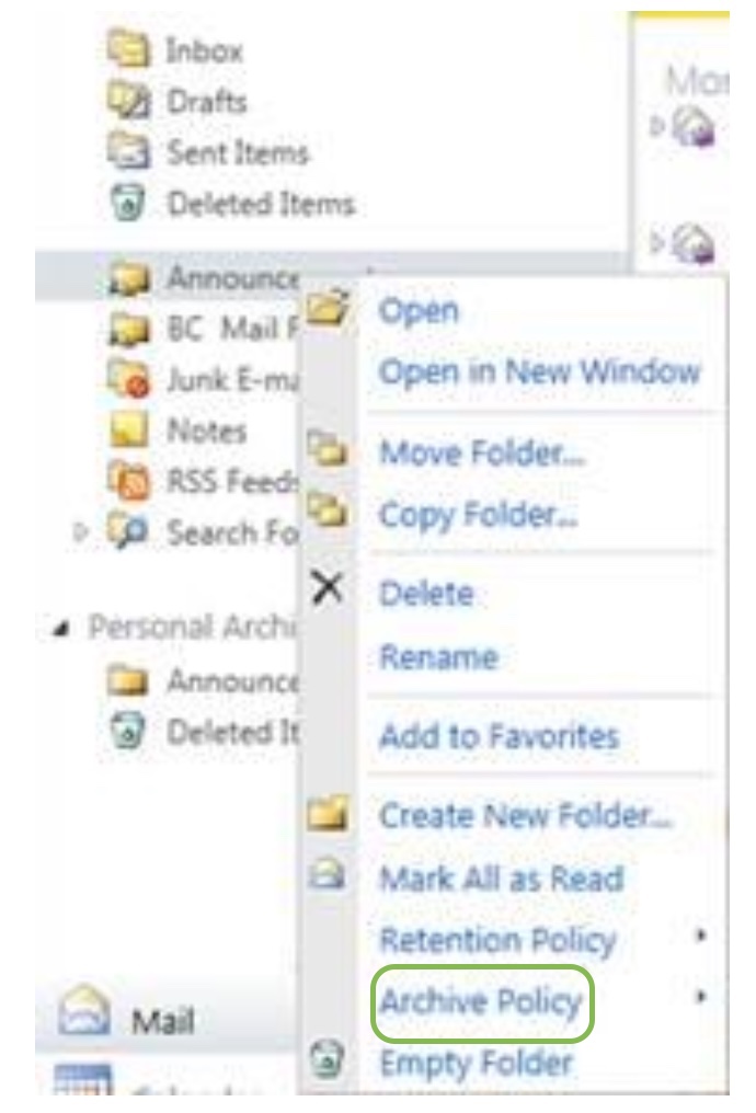 How to set an Email archive or retention policy – BC Knowledge for ...
