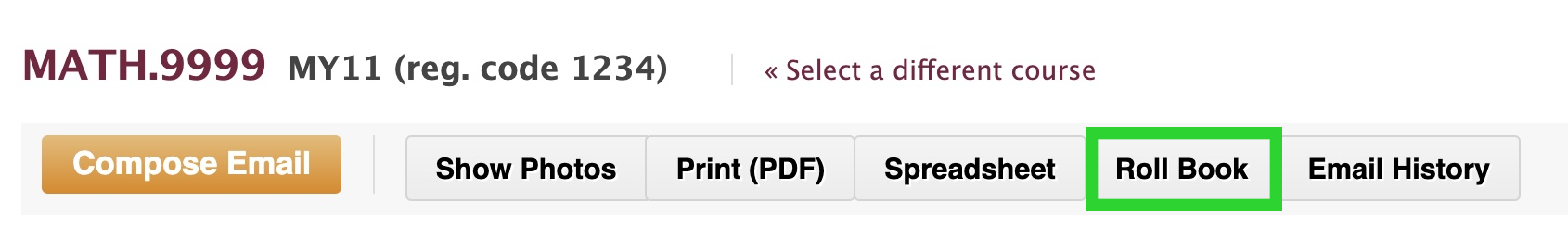 How do I view a class roll book? – BC Knowledge for Employees