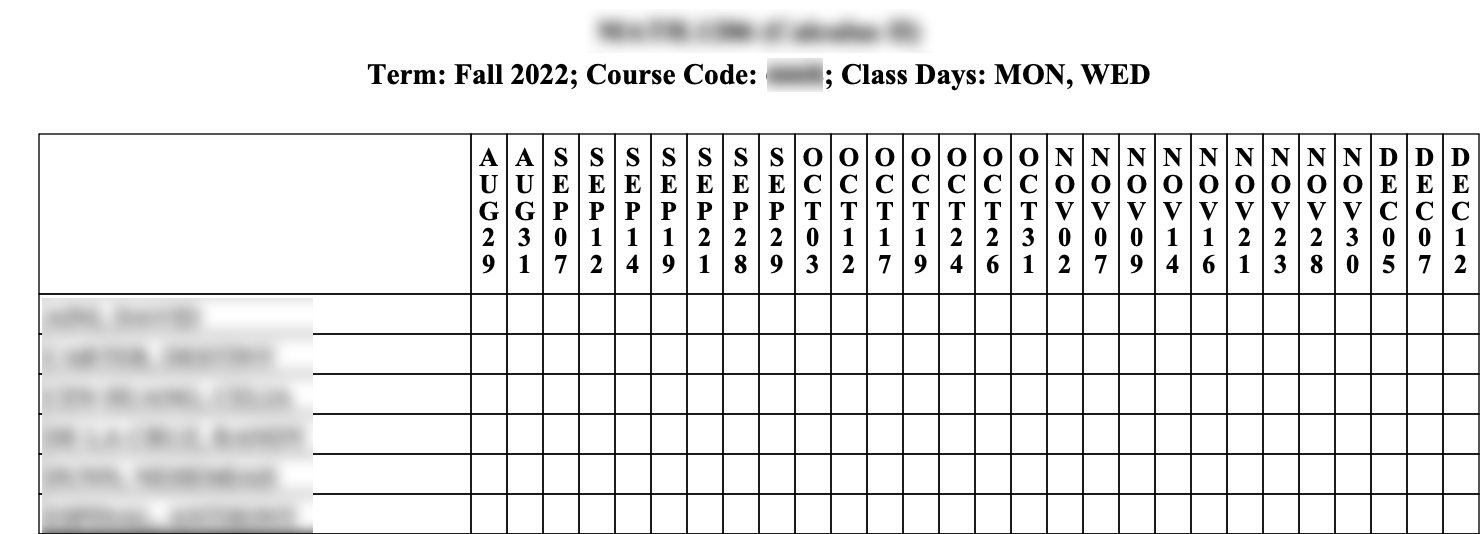 How do I view a class roll book? – BC Knowledge for Employees