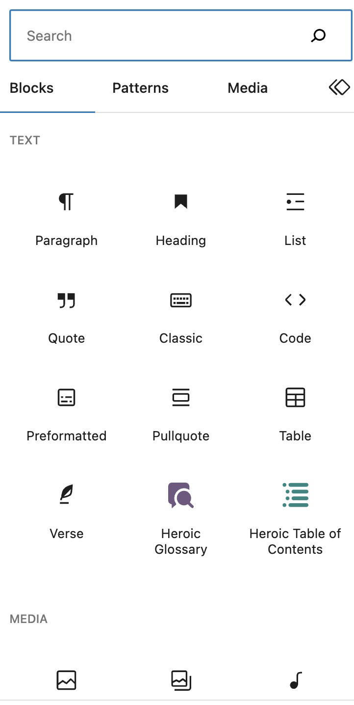 What content blocks are available in BC Knowledge? – BC Knowledge for ...