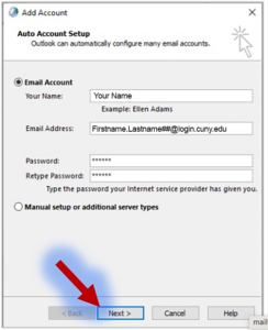 How to configure your CUNY M365 cloud email on Outlook for Windows – BC ...