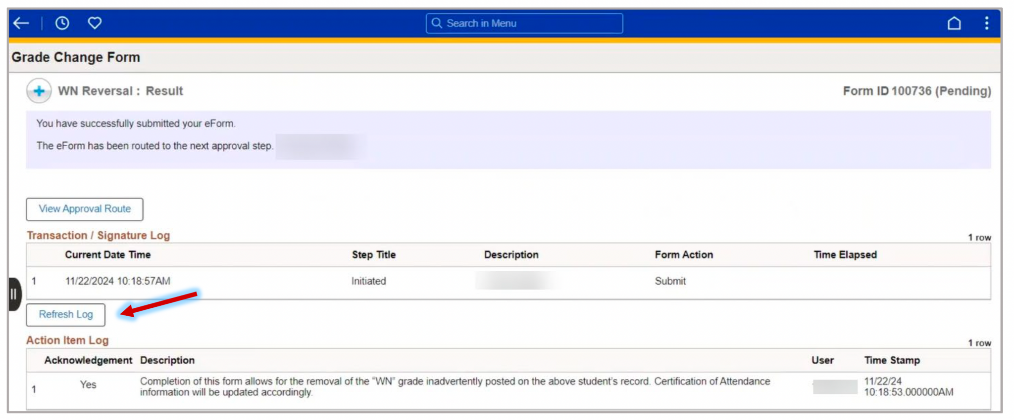 CUNYfirst Grade Change/WN Reversals – Submission Logs – BC Knowledge ...