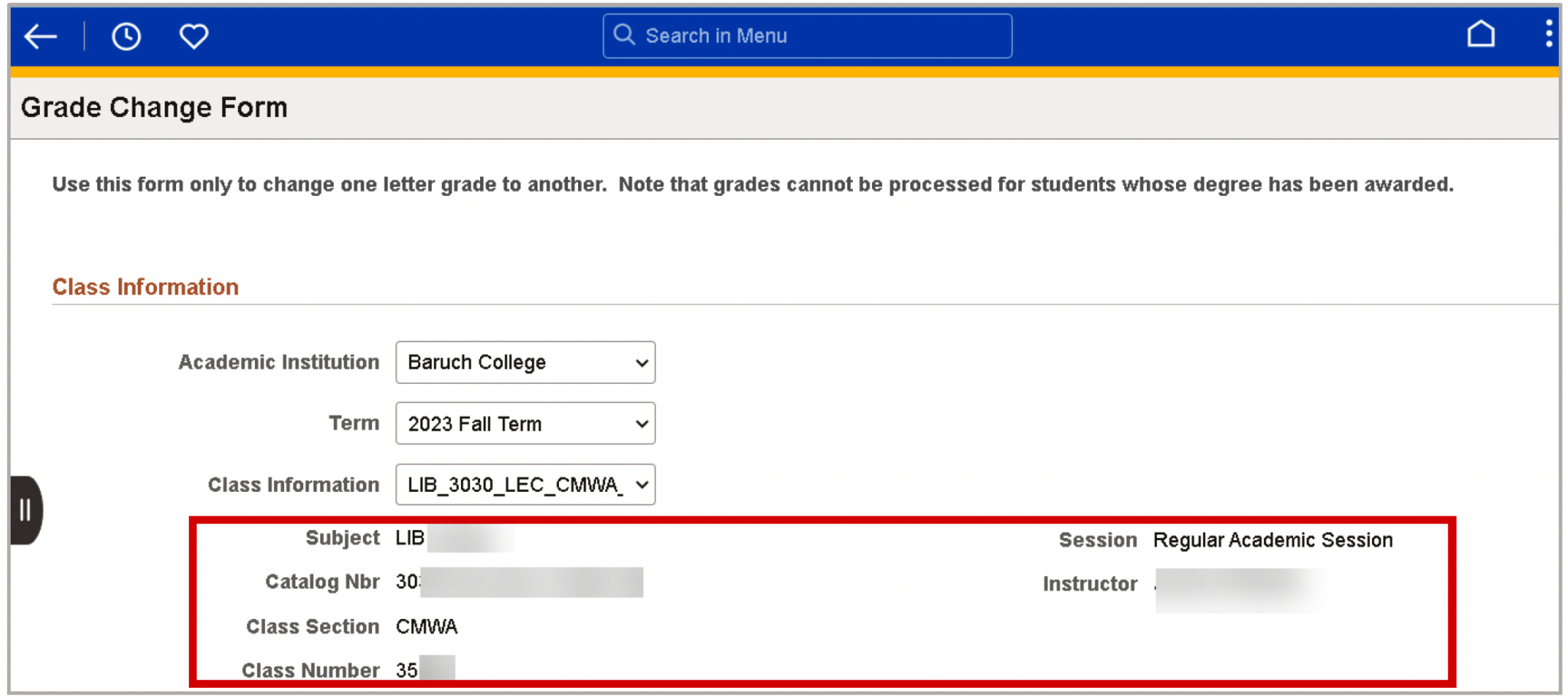 How to: Submit a Grade Change (NEW) – BC Knowledge for Employees