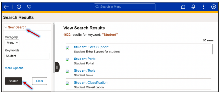 How to: Navigate the CUNYfirst Homepage – BC Knowledge for Employees