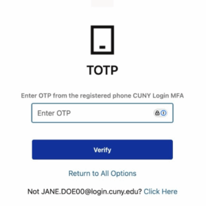How do I setup my CUNY Login Multi-Factor Authentication (MFA)? – BC ...