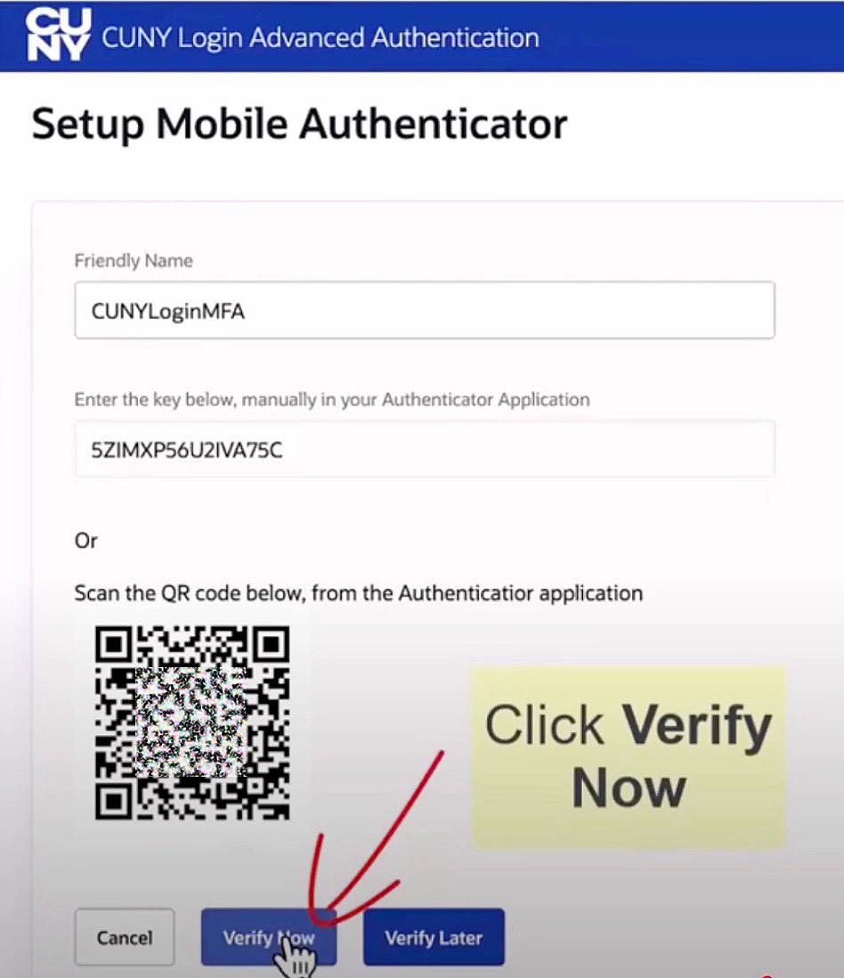 How do I setup my CUNY Login Multi-Factor Authentication (MFA)? – BC ...