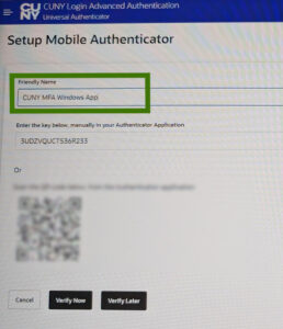 How do I setup Oracle Authenticator on my PC for CUNY Login Multi ...