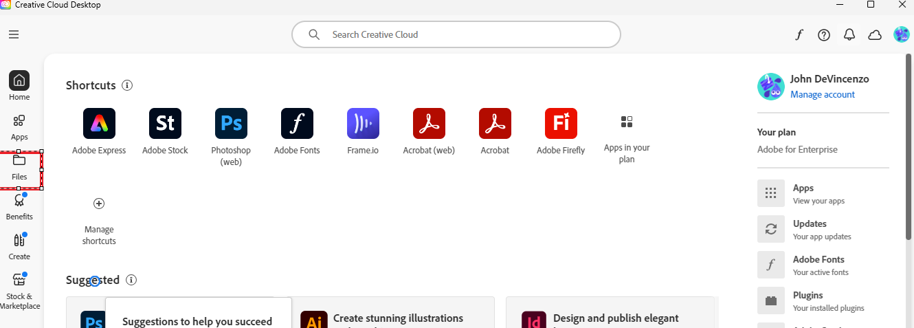 How to download and delete files from Adobe Creative Cloud – BC ...
